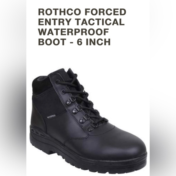 Rothco | Shoes | Rothco Forced Entry Tactical Waterproof Boot 6 Inch ...